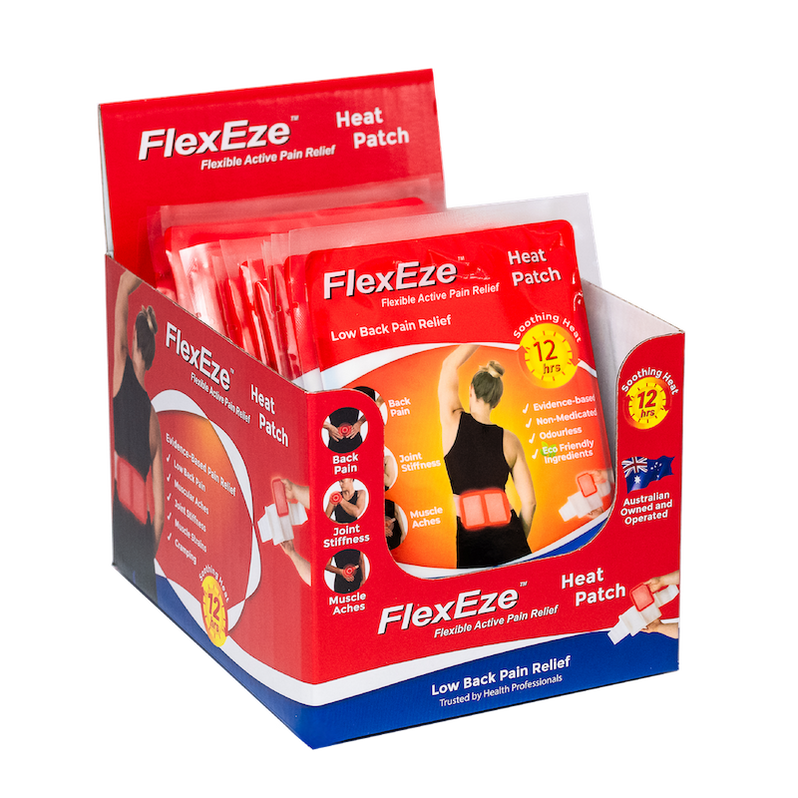 FlexEze Heat Patches 20 Pack | FlexEze