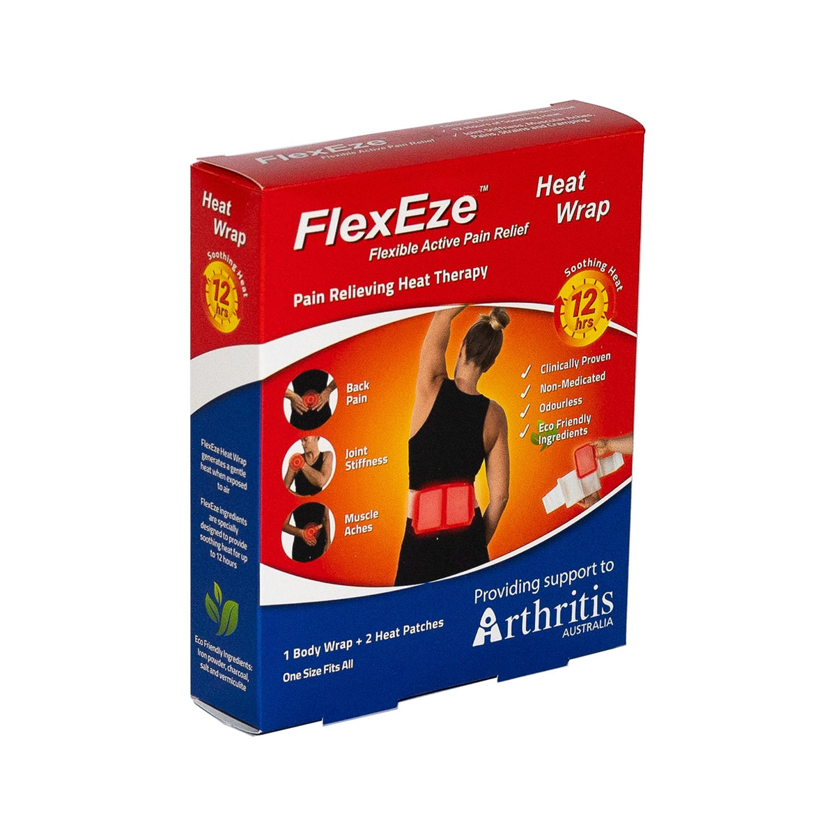 FlexEze | FlexEze Heat Wraps + Heat Patches - Clinically Proven Back ...