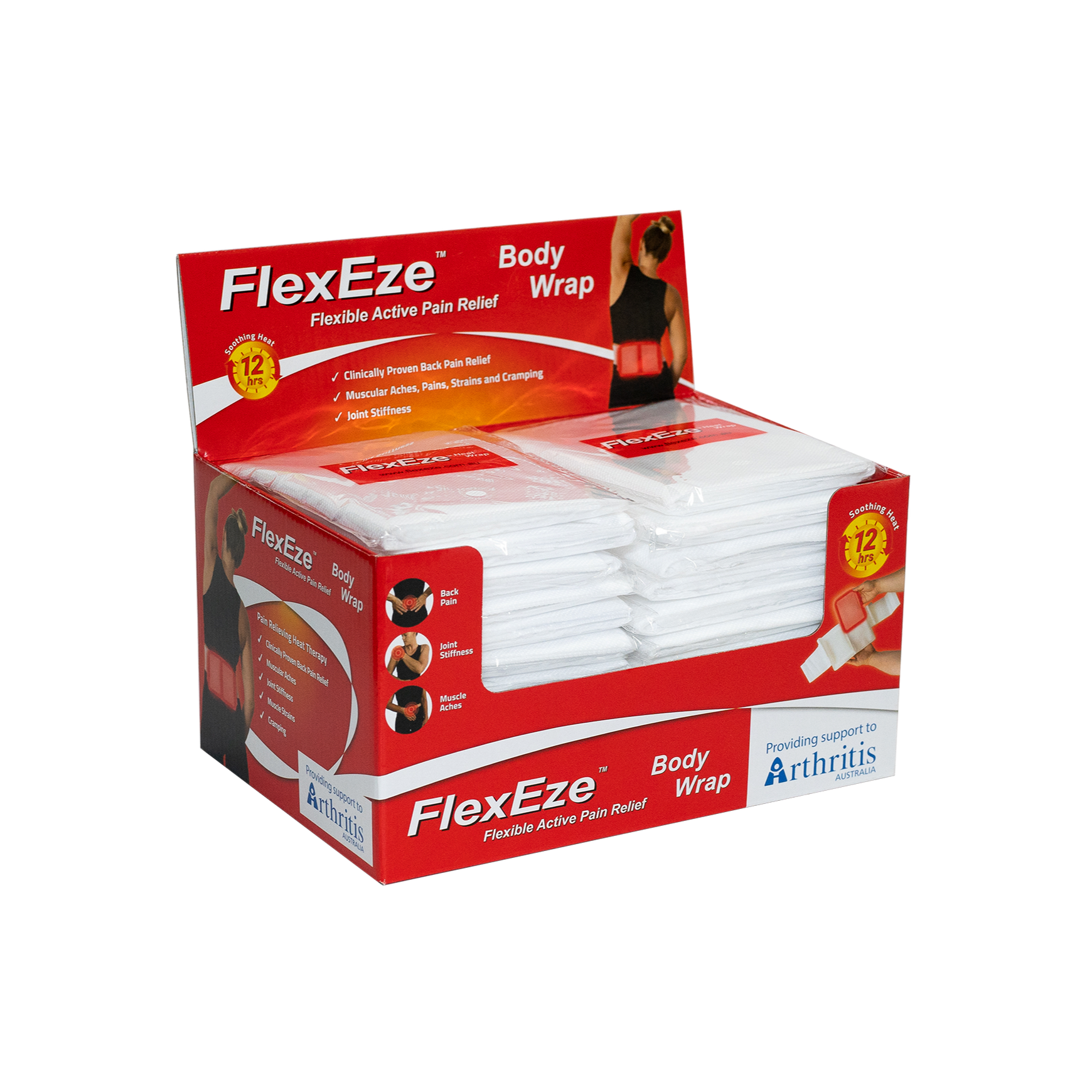 FlexEze | FlexEze Heat Wraps + Heat Patches - Clinically Proven Back ...