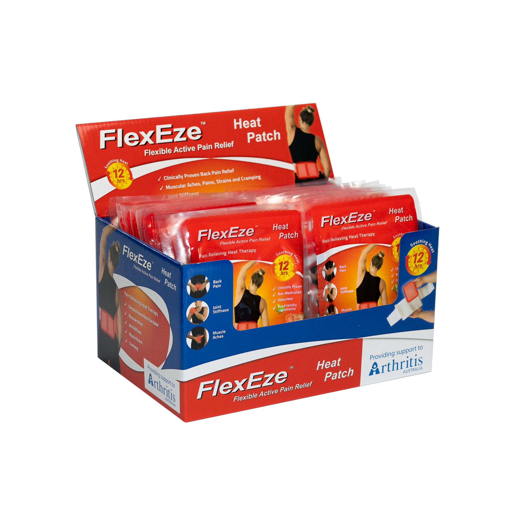 FlexEze | FlexEze Heat Wraps + Heat Patches - Clinically Proven Back ...