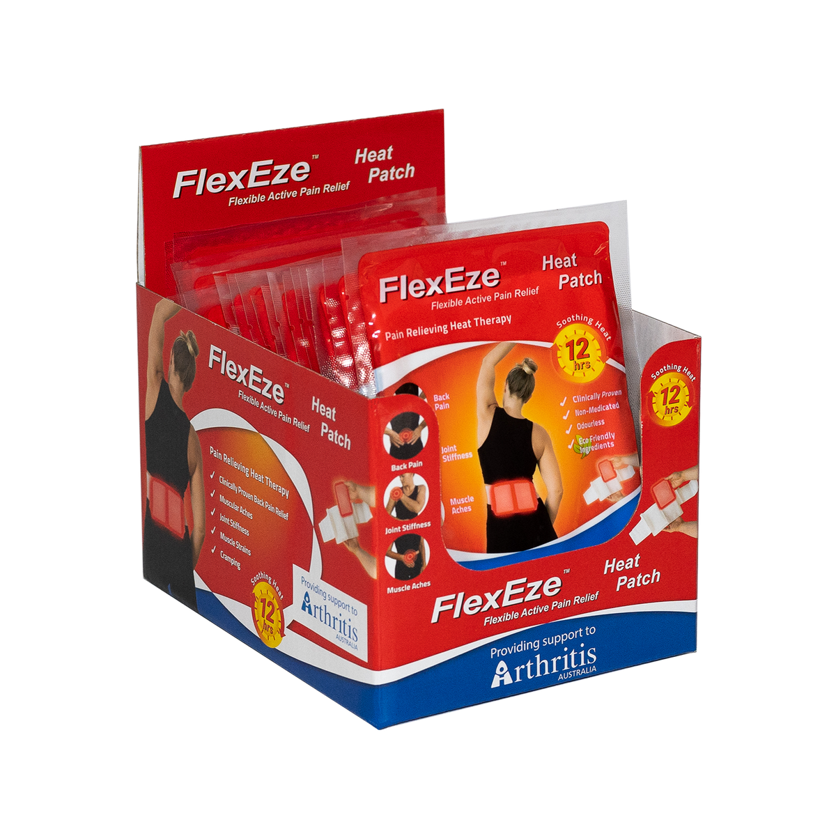 FlexEze Heat Patches 20 Pack | FlexEze